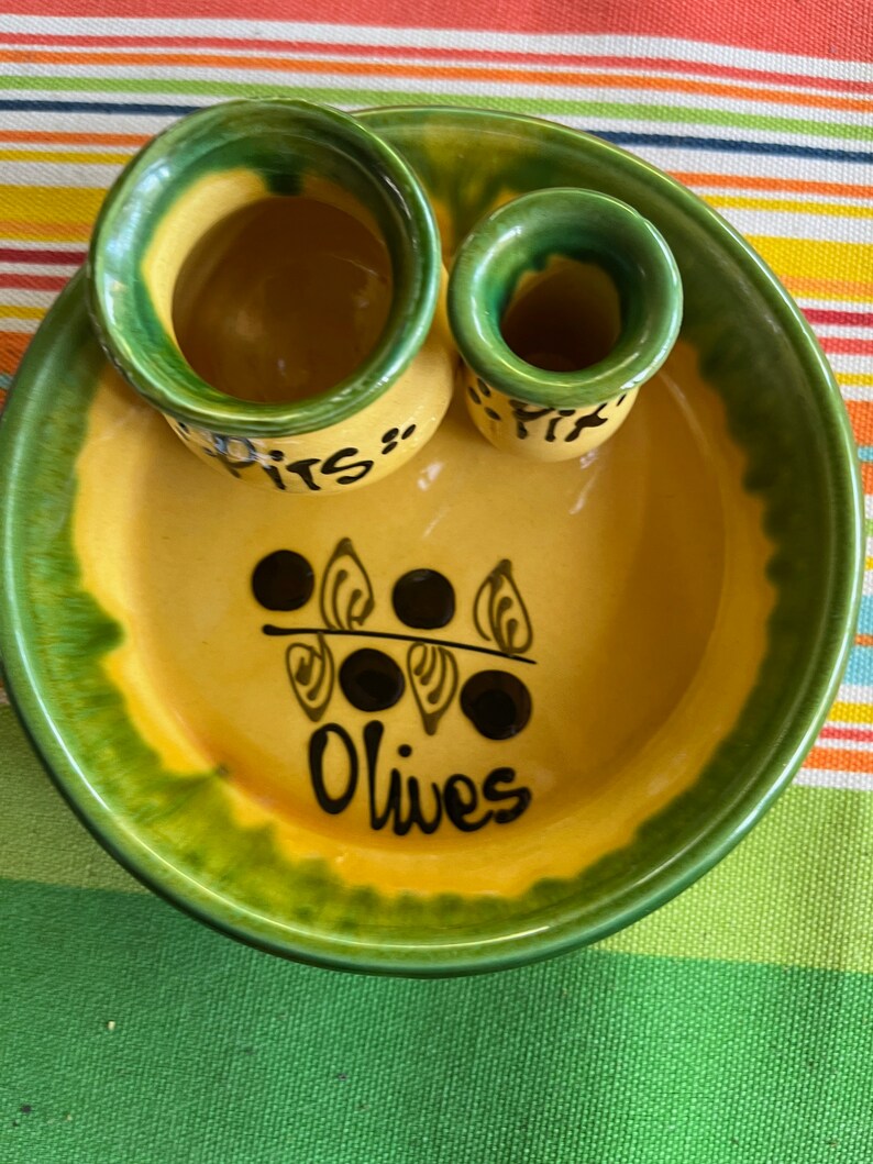 Olive Dish, Olive Tray, Section Dish, Modern Candy Dish, Divided Bowl ...
