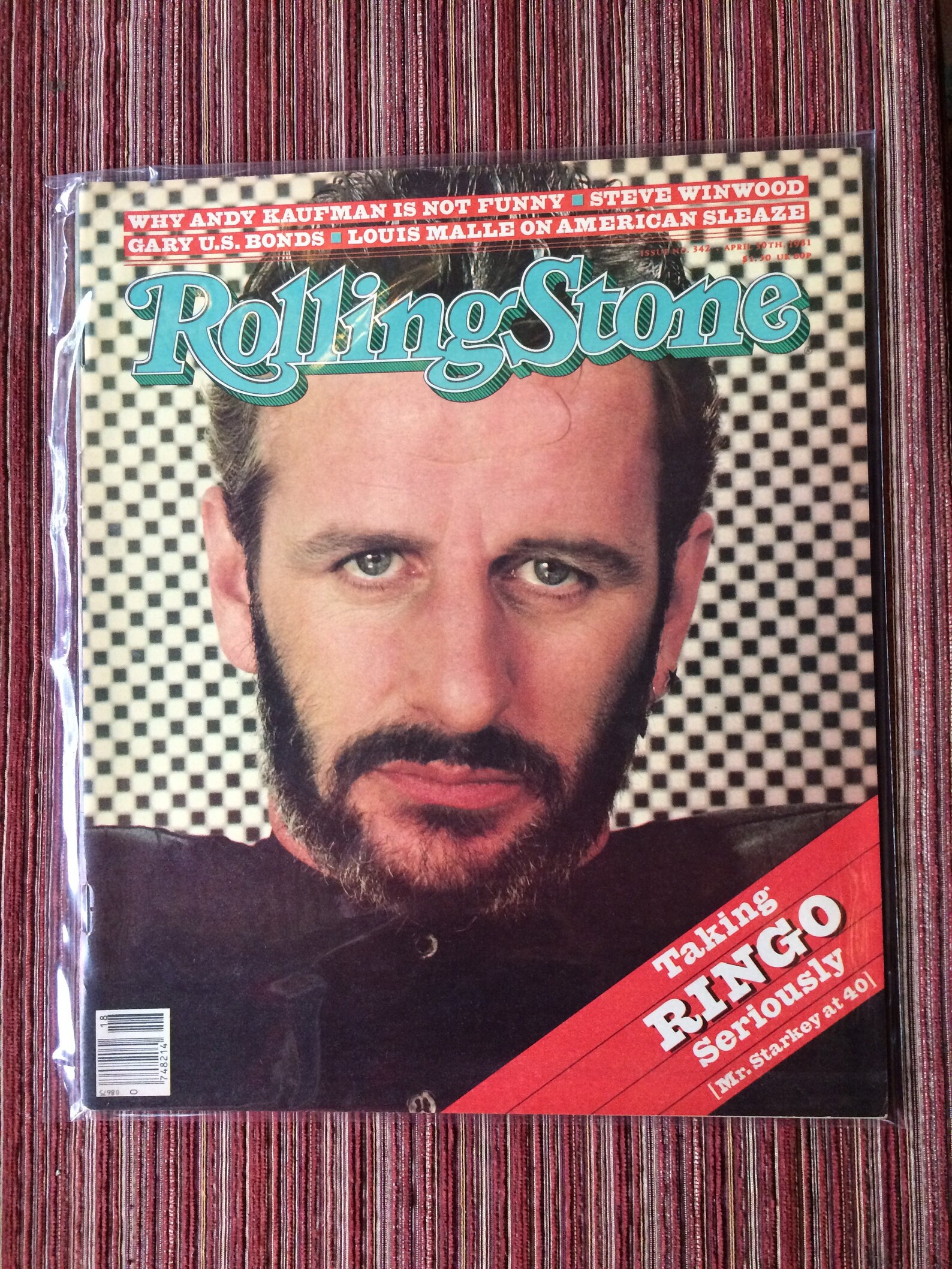 Ringo Ringo Collectible Ringo Magazine Beatle Fan Rolling - Etsy
