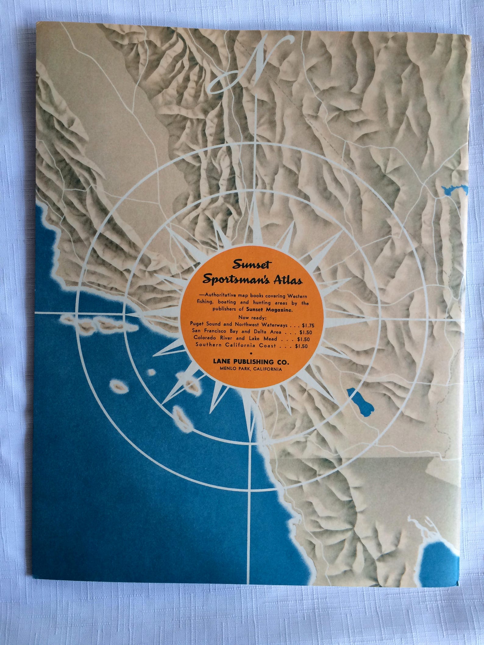 California Boat Map, California Map, California Beach Map, California ...