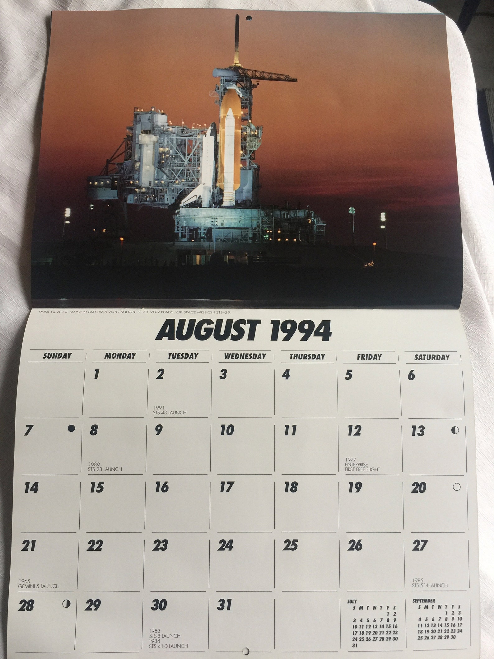 Space Photos Space Collectible Space CalendarSpace | Etsy