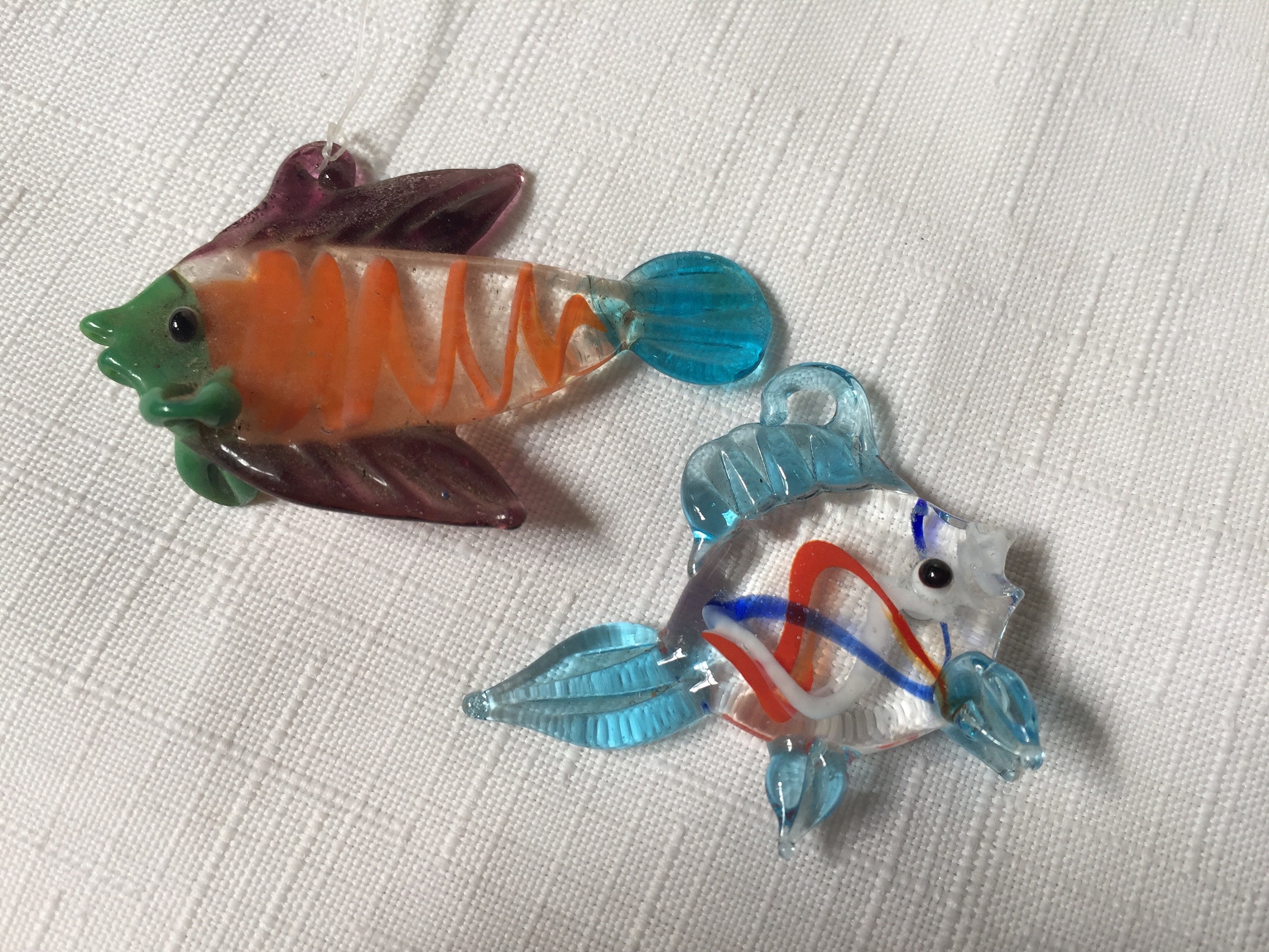 Blown Glass Fish fish Ornament Glass Fish Hanging Glass | Etsy