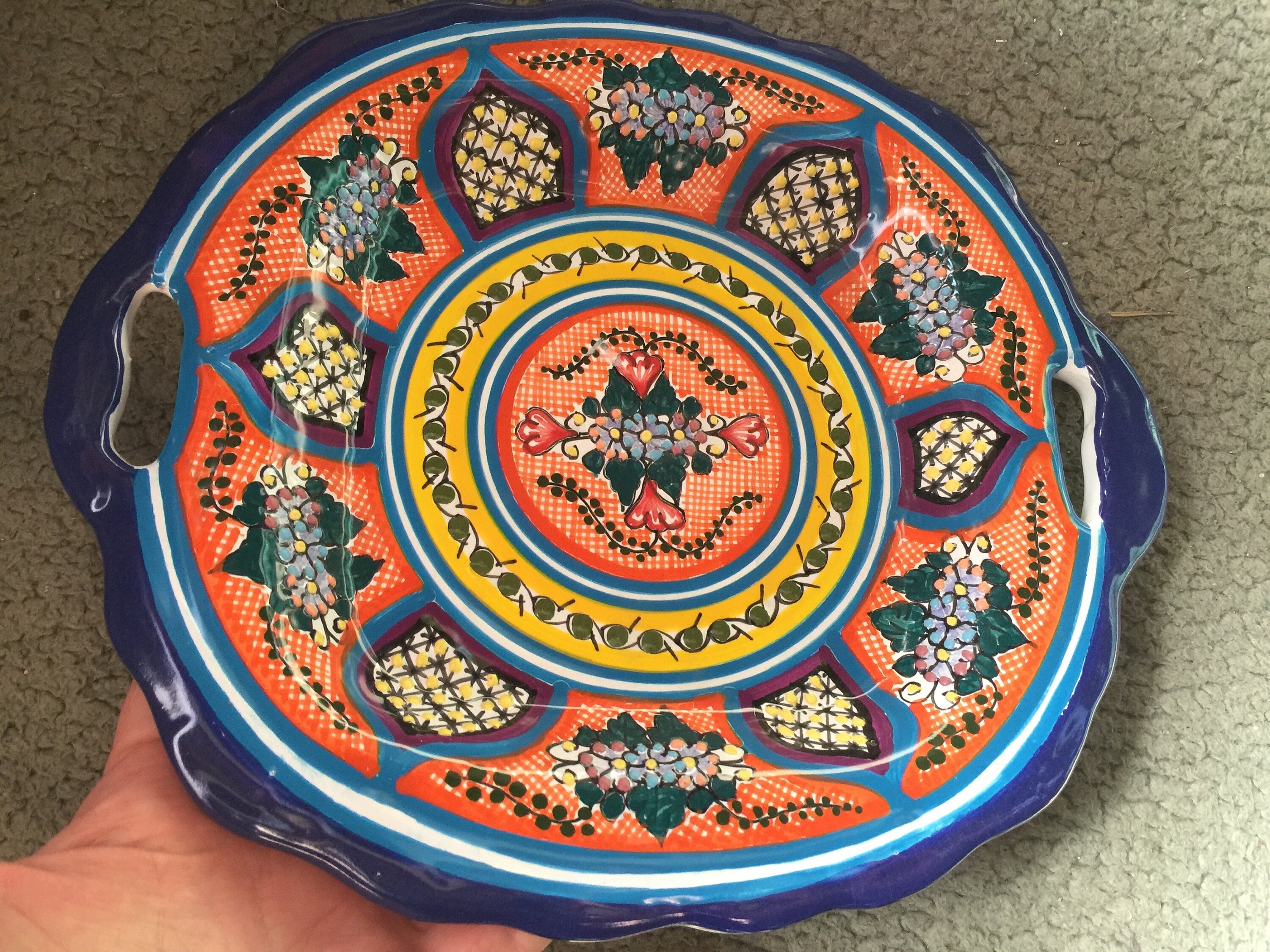 Mexico Plate Mexico Plate Art Mexico Platter Retro Mexico - Etsy