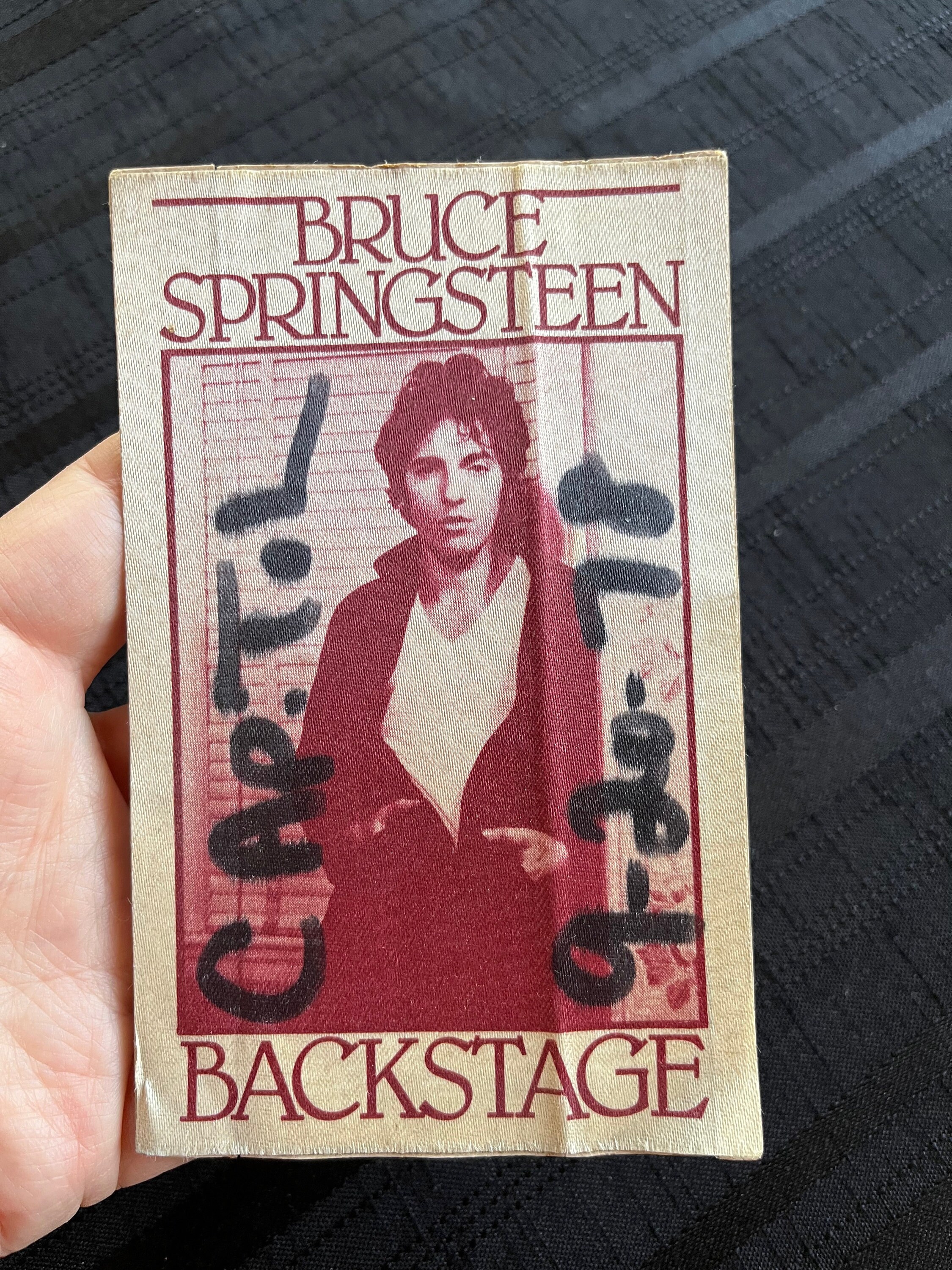 Bruce Springsteen, Backstage Pass, Rock Roll Souvenir, ROCK Collectible ...