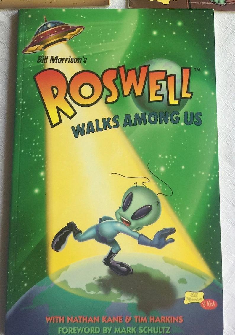 UFO Comic, Collectible Comic, UFO Comic Book, UFO Graphic Novel, Alien ...