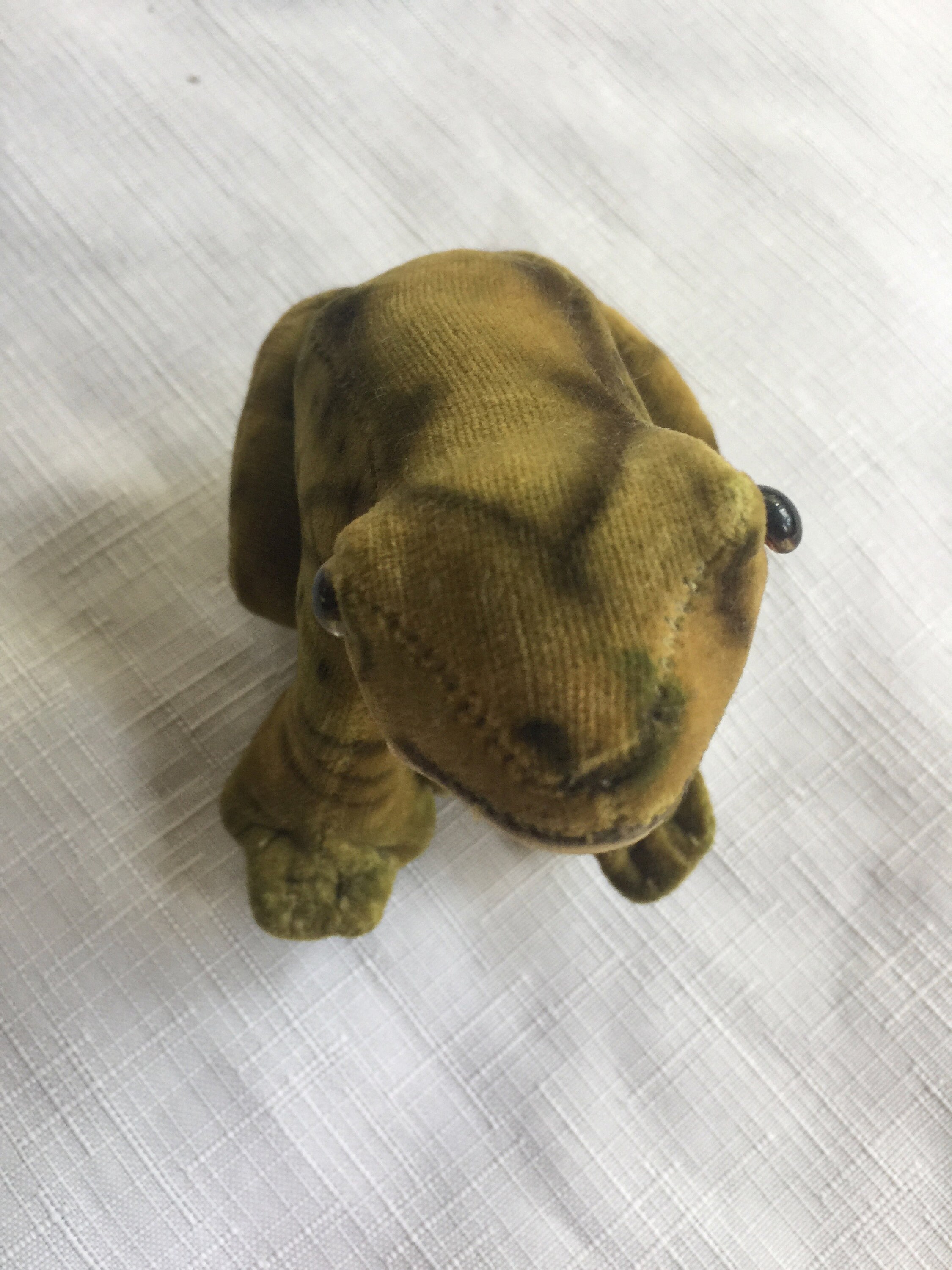 Steiff Frog, Stuffed Frog, Collectible Frog, Collectible Steiff, Plush ...