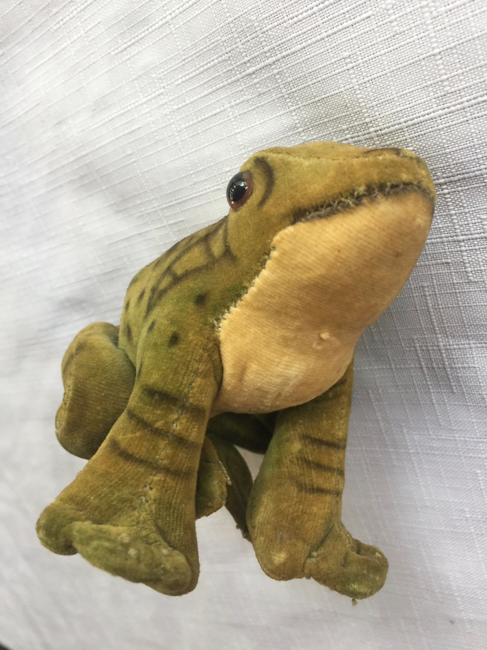 Steiff Frog, Stuffed Frog, Collectible Frog, Collectible Steiff, Plush ...