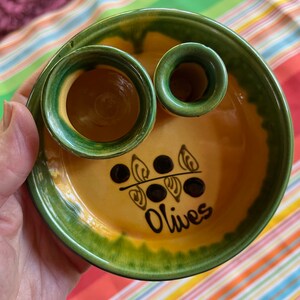Olive Dish, Olive Tray, Section Dish, Modern Candy Dish, Divided Bowl ...