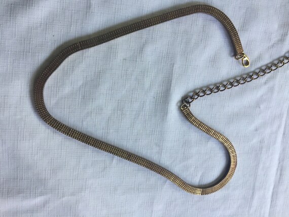 Slinky Gold Belt, Gold Mesh Belt, Narrow Gold Belt, G… - Gem