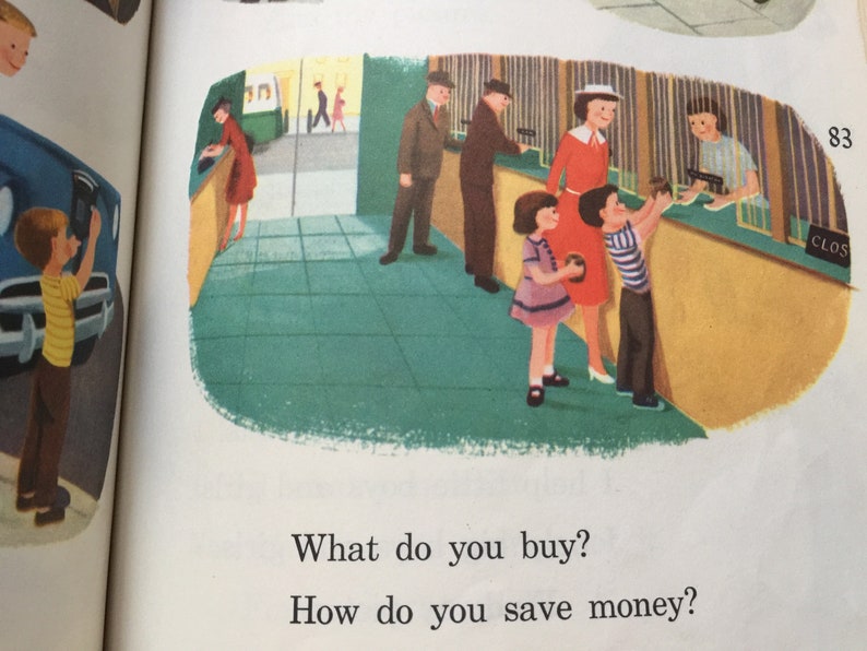 50s Children Book ,50s Kid Book, Retro Children Book, Kid Book, Kid ...