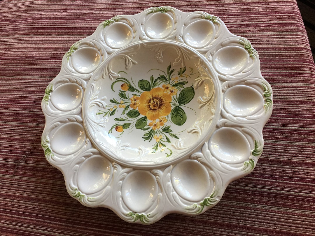 Italy Plate, Artisan Pottery, Italy Dish, Artisan Plate, Hand Painted ...