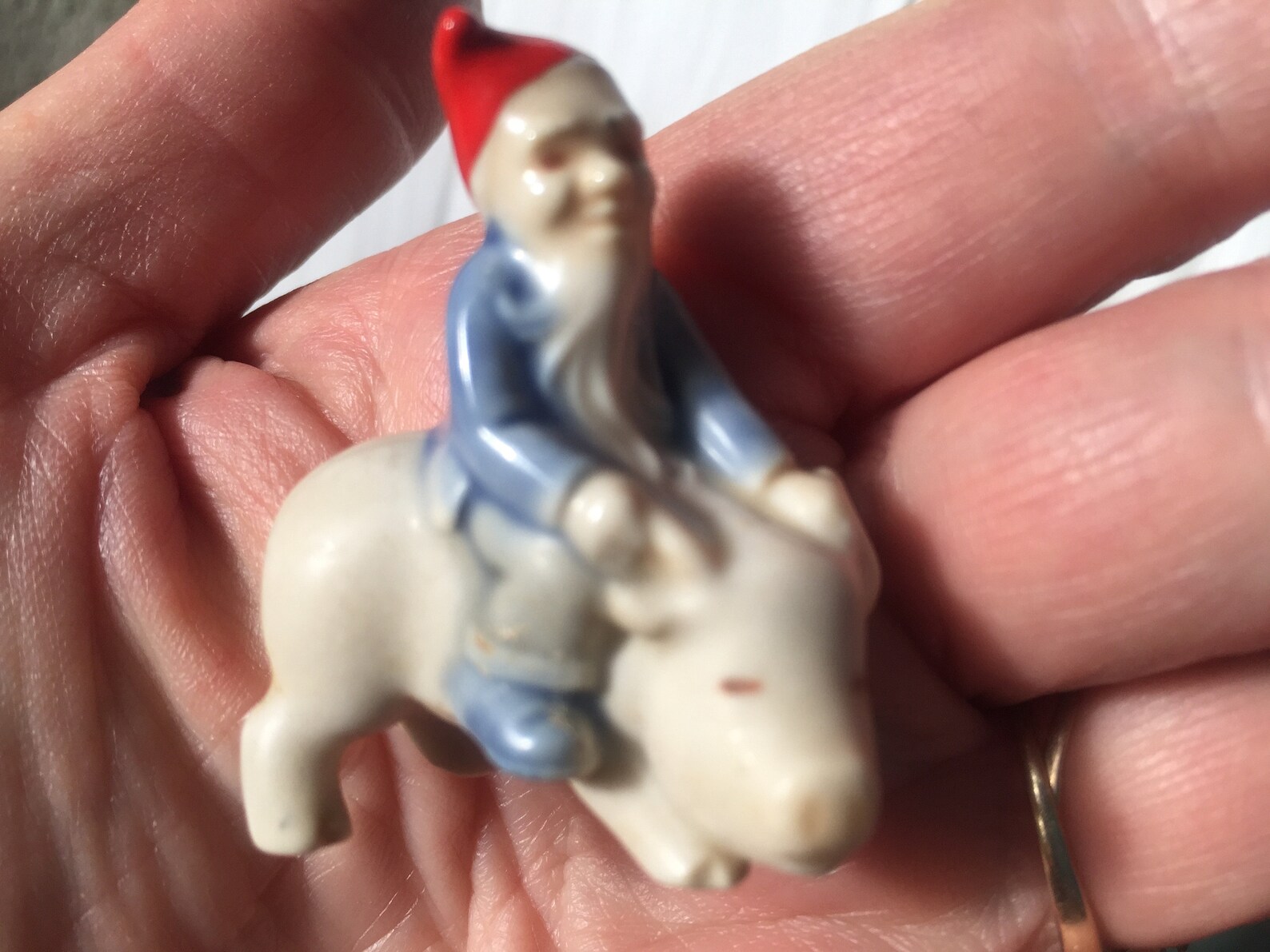 Tiny Elf, Miniature Elf, Ceramic Elf, Wade of England, Elf Collectible ...