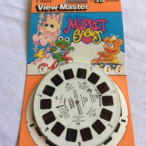 Muppet Viewmaster, Muppets, Sesame Street, Viewmaster, 3-D Toy ...