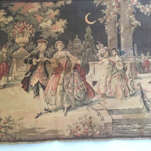Art Tapestry, Brocade Hanging, Wall Tapestry, Edwardian Art, Edwardian ...