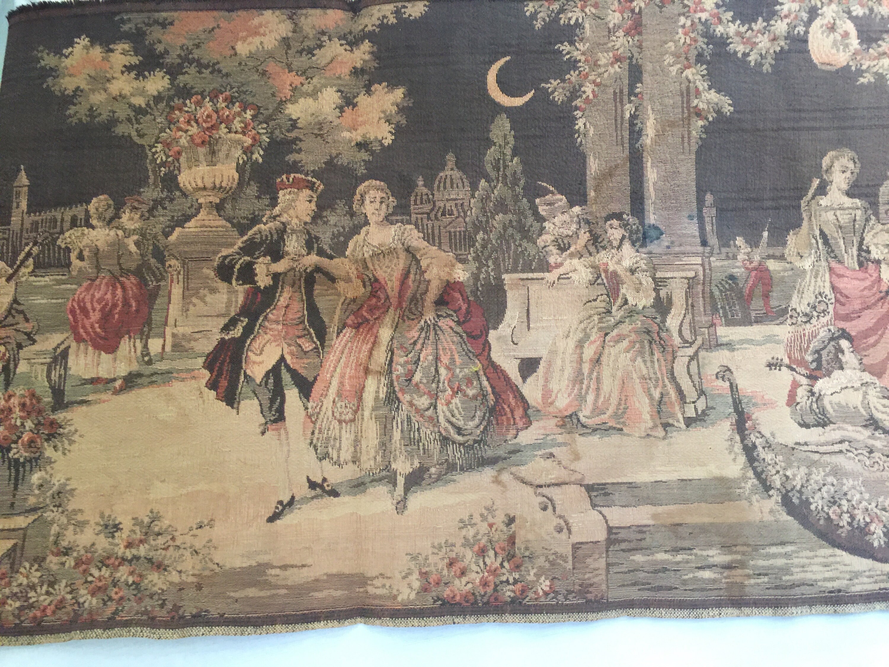 Art Tapestry, Brocade Hanging, Wall Tapestry, Edwardian Art, Edwardian ...