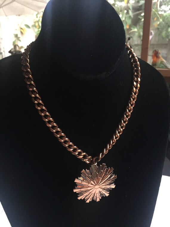 Antique Necklace, Copper Necklace, Rust Necklace, Cop… - Gem