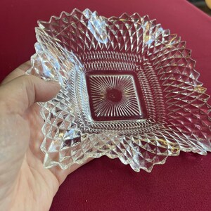 Faceted Candy Dish, Shallow Curl Dish, Detailed Shallow Dish, Candy ...