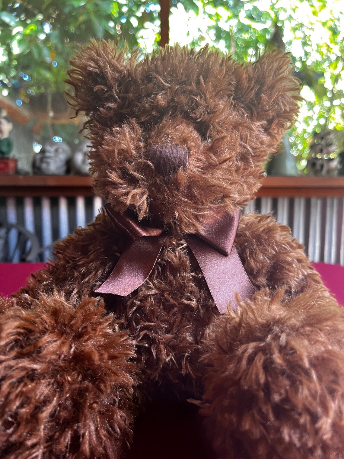 Soft Bear, Plush Bear, Huggable Toy, Stuffed Bear, Floppy Bear, Brown ...
