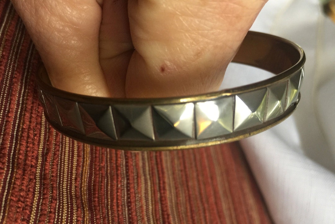 Hammered Bracelet, Western Bangle, Cowboy Bangle, Industrial Bangle ...