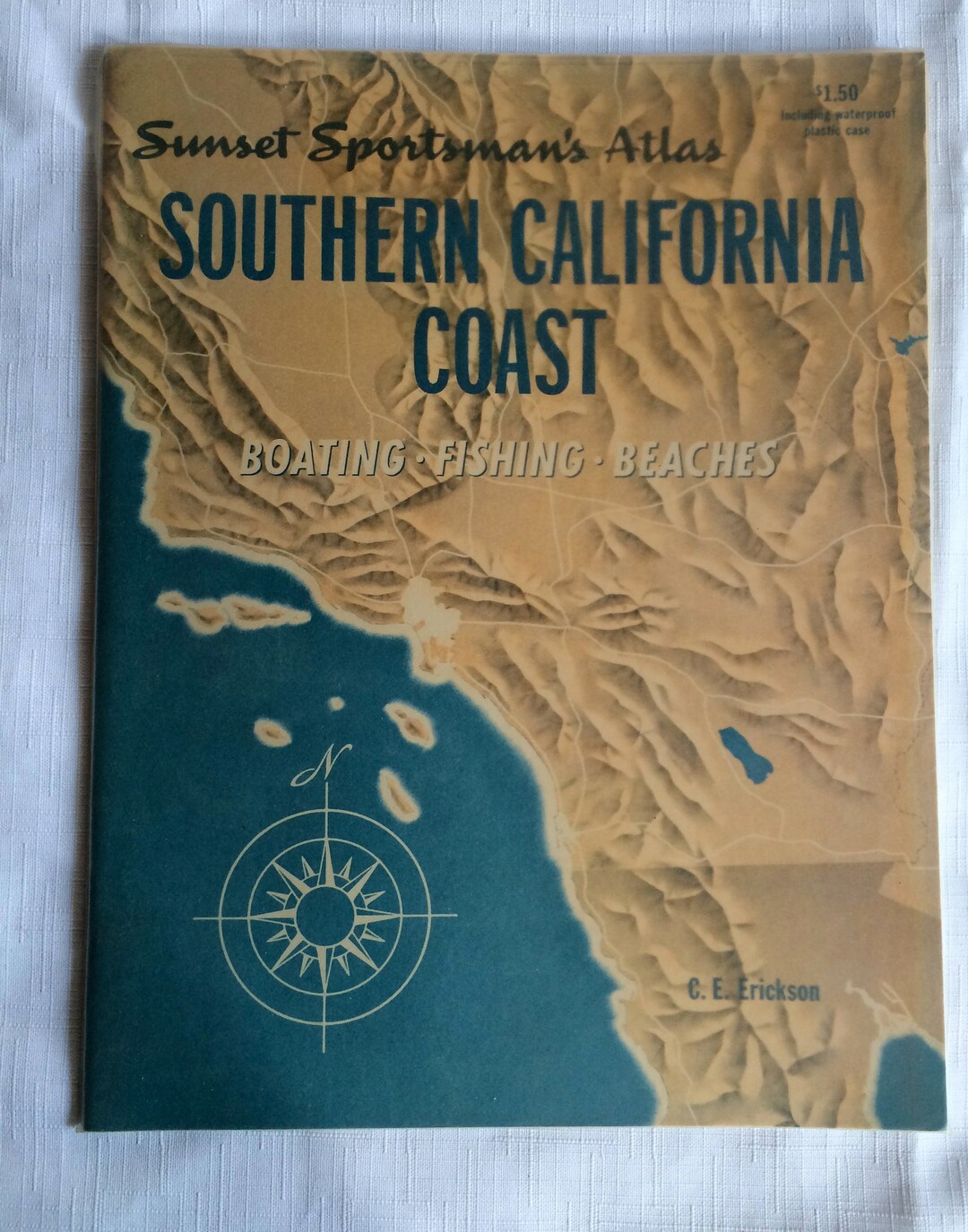 California Boat Map, California Map, California Beach Map, California ...