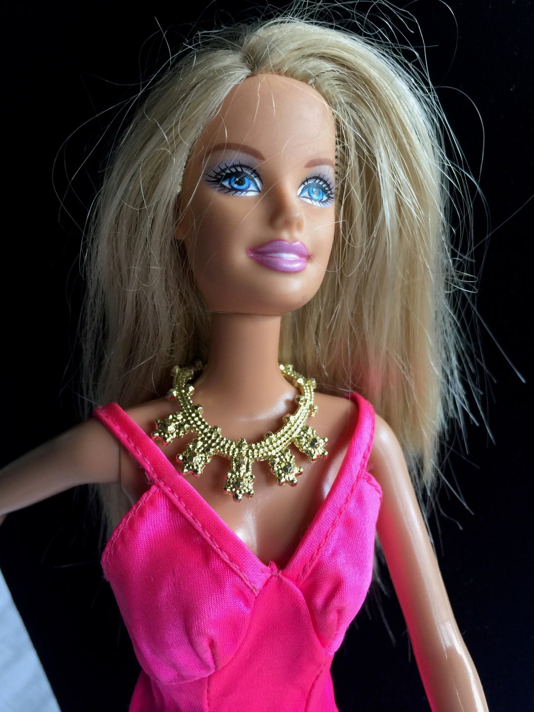 Barbie Necklace, Barbie Evening Wear, Barbie Long Dress, Barbie Glamour ...