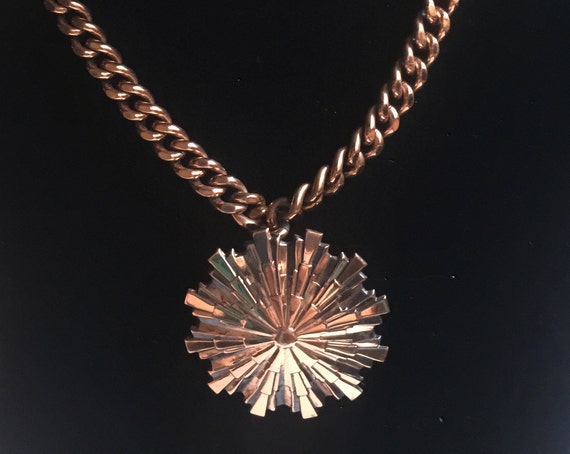 Antique Necklace, Copper Necklace, Rust Necklace, Cop… - Gem