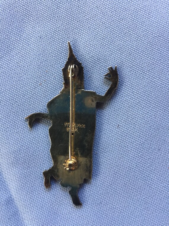 Exotic Brooch, Dance Brooch, Exotic Pin, Unique Brooc… - Gem