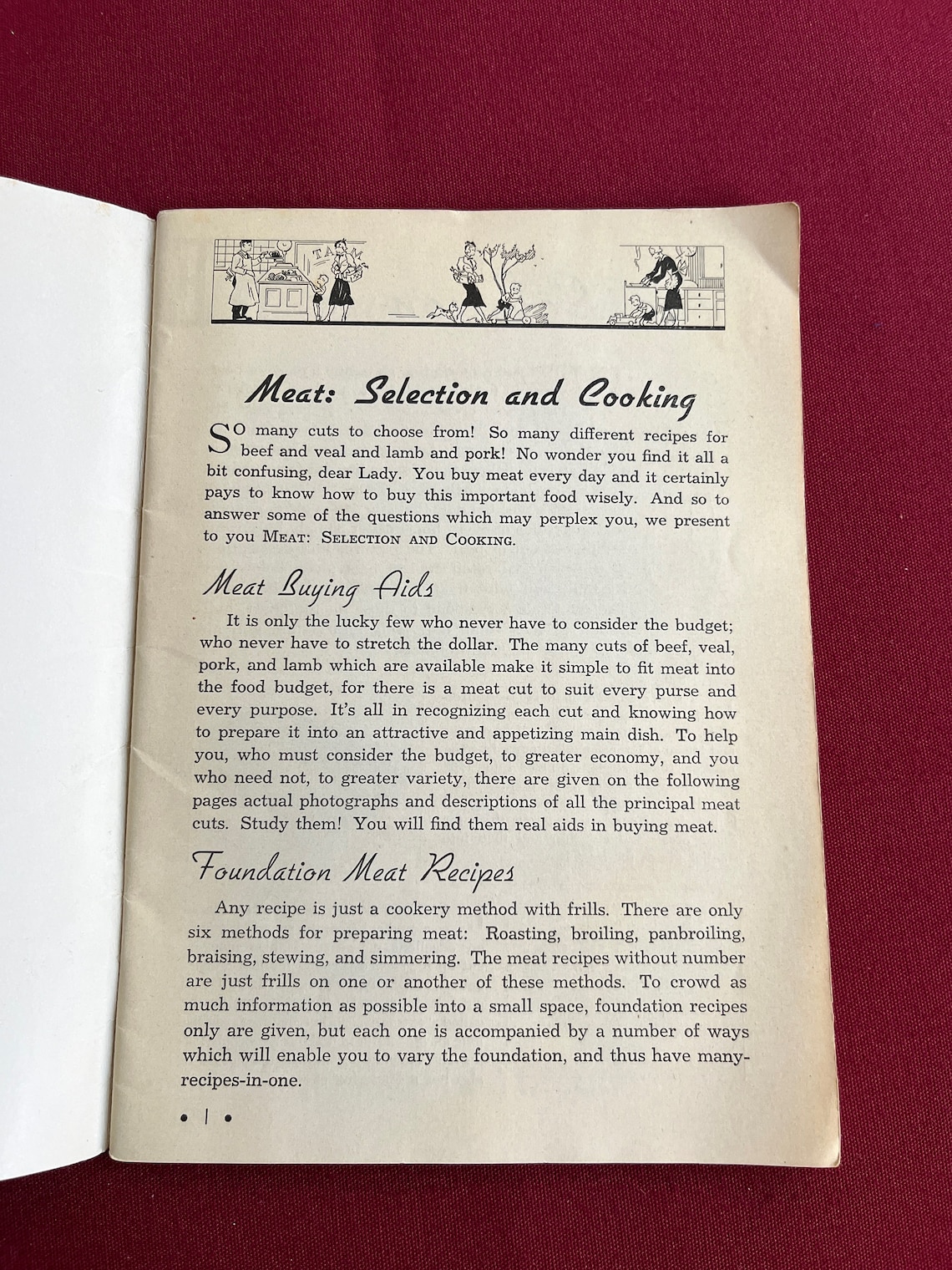 Recipe Book, Meat Book, Retro Recipe, Meateater, Carnivore, Butcher ...