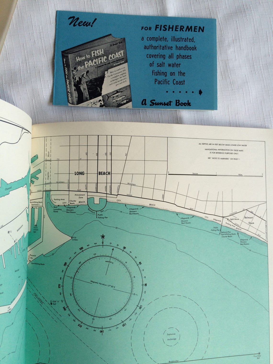 California Boat Map, California Map, California Beach Map, California ...