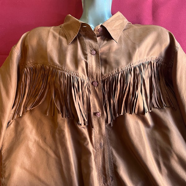Fringe Blouse - Etsy