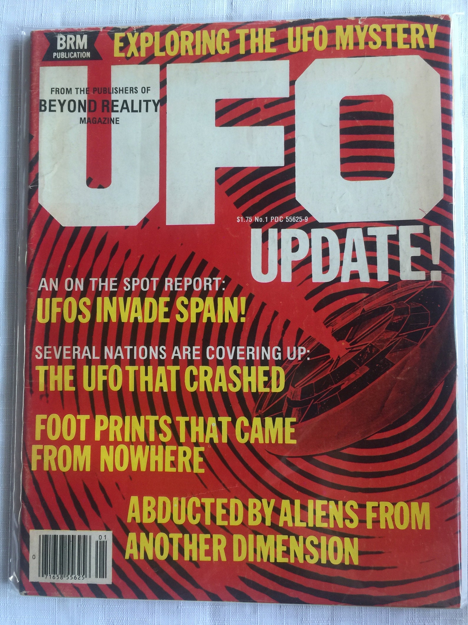 Beyond Reality Magazine, 70s UFO Magazines, Retro UFO Magazines, 70s ...