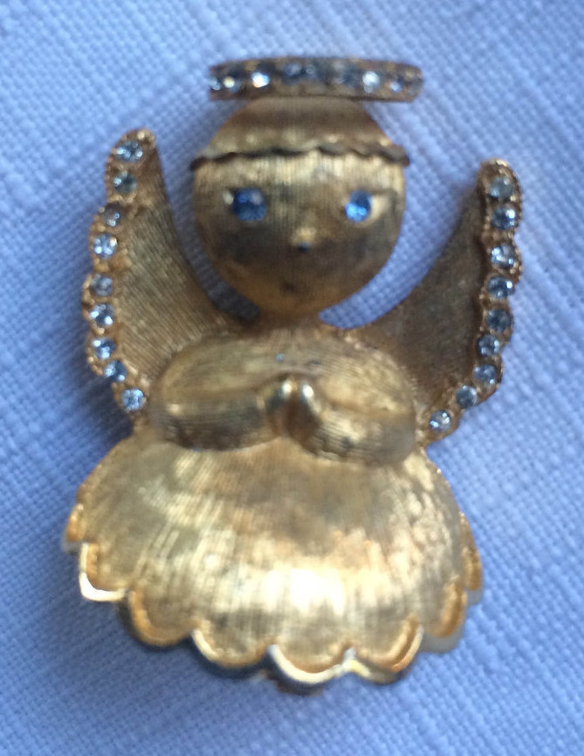 Angel Hat Pin, Angel Lapel Pin, Guardian Angel Pin, Gold Angel Pin ...