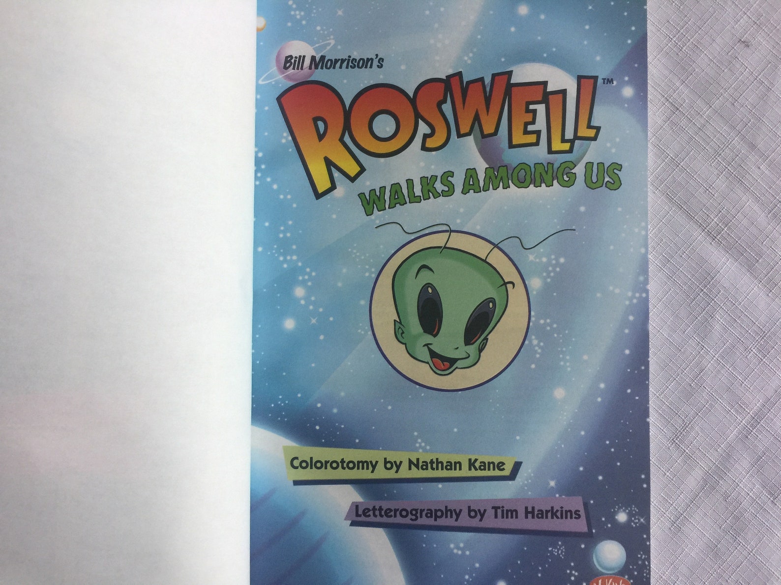 UFO Comic, Collectible Comic, UFO Comic Book, UFO Graphic Novel, Alien ...