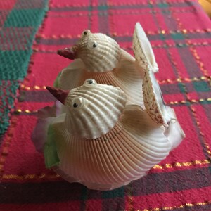 Shell Art, Shell Bird, Beach Sculpture, Shell Sculpture, Beach Decor ...