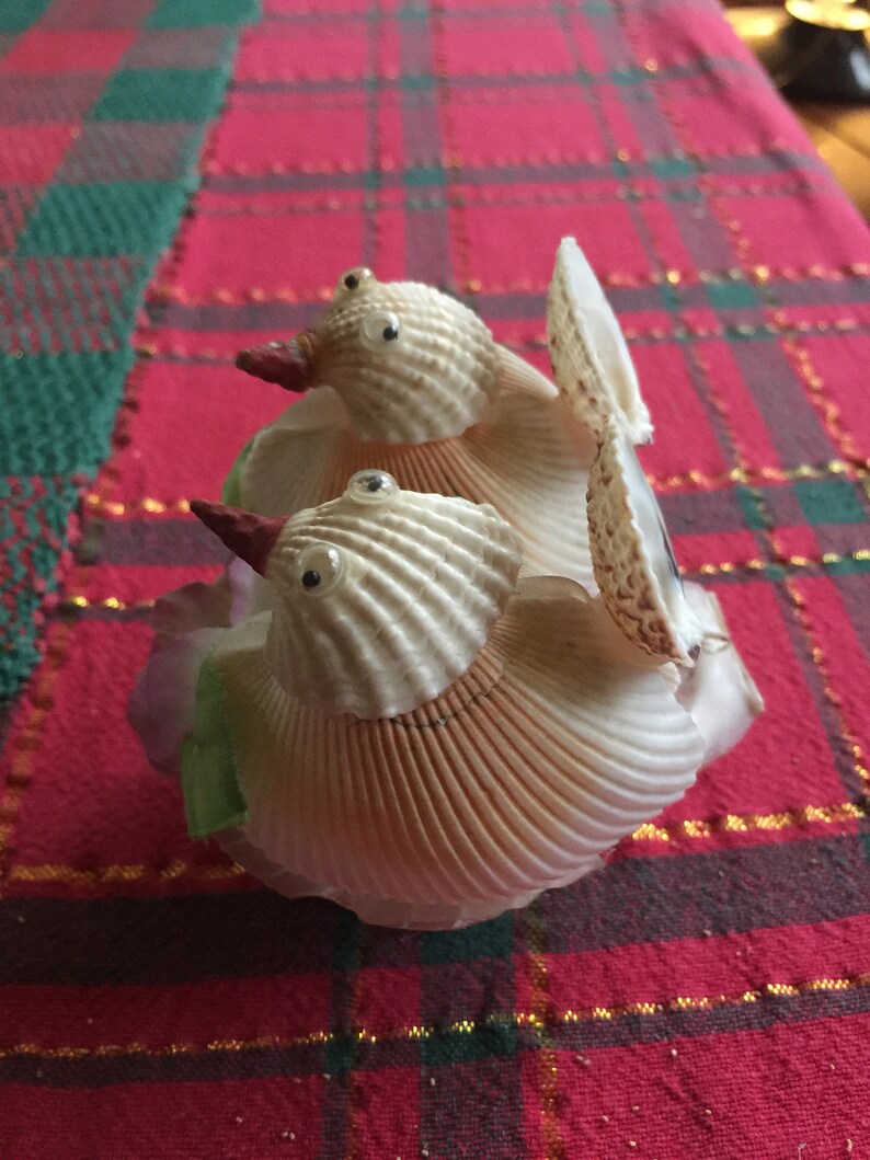 Shell Art Shell Bird Beach Sculpture Shell Sculpture Beach - Etsy