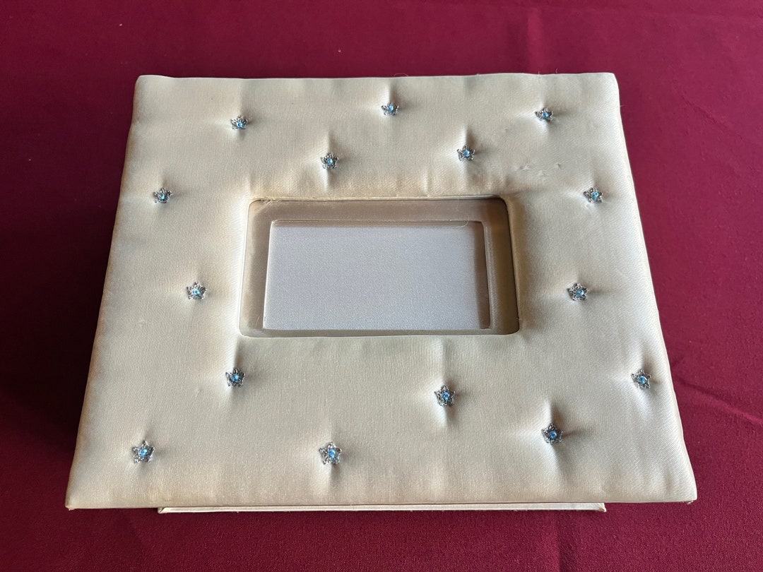Fabric Box, Cloth Covered Box, Dresser Box, Vanity Box, Tabletop Box ...