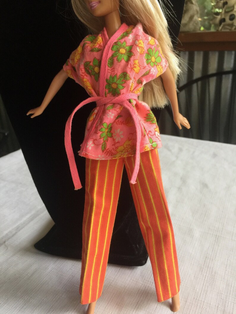 Barbie Mod Outfit Barbie Clothes Barbie Pant Suitbarbie - Etsy