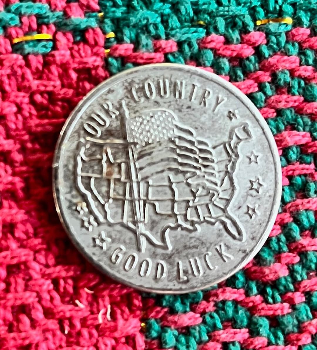 Good Luck Token, America Travel, Good Luck America, Gambling Token ...