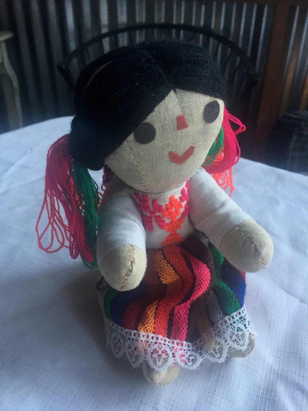 Latino Doll, Retro Latino Doll, Mexico Doll, Guatemala Doll, Hispanic ...