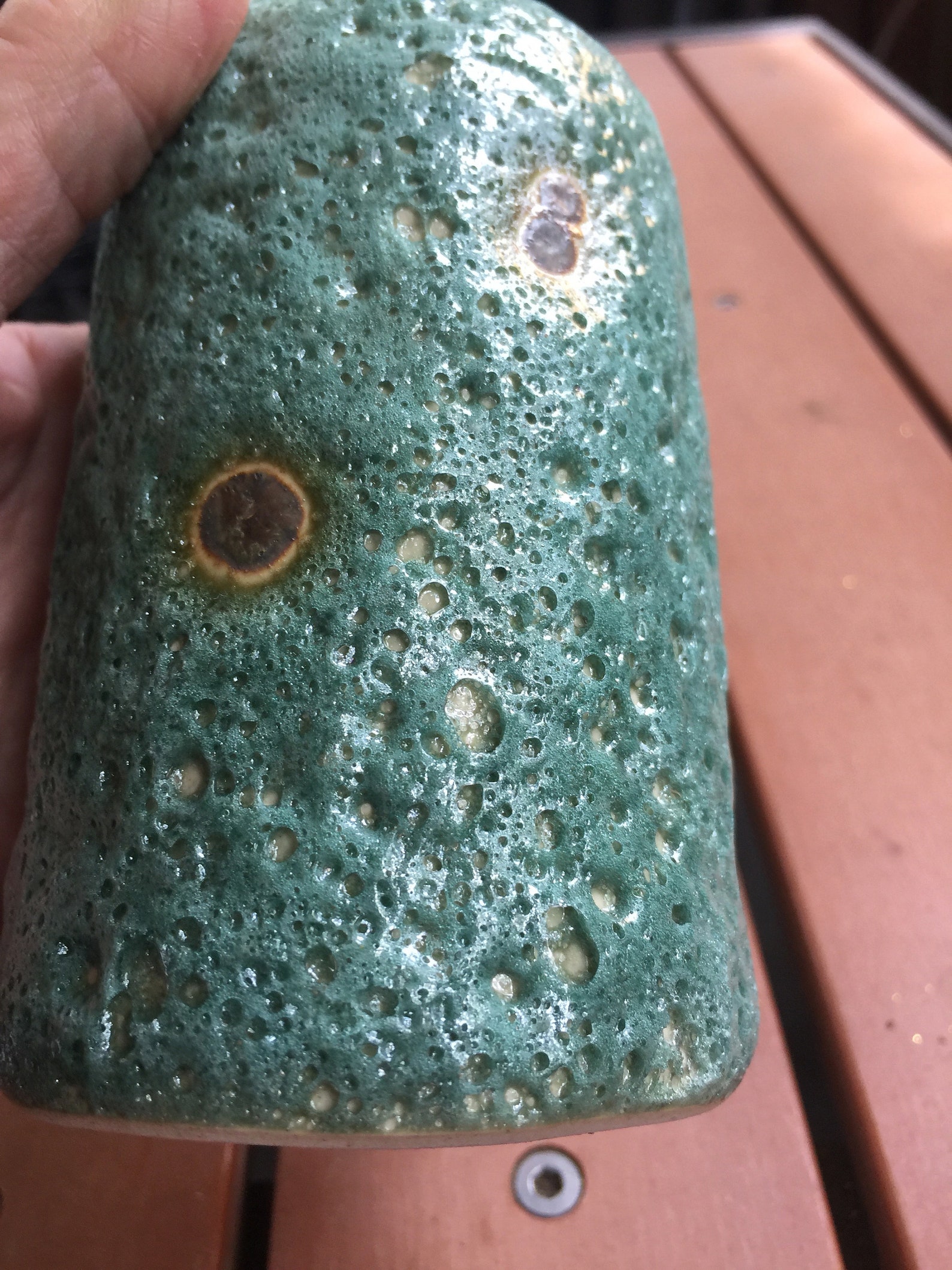 Natural Green Vase, Rustic Bud Vase, Vietnam Vase, Crude Vase, Vietnam ...