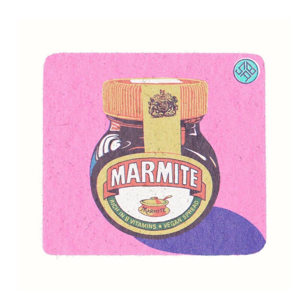 MARMITE RISOGRAPH - Poster/art Print - Etsy UK