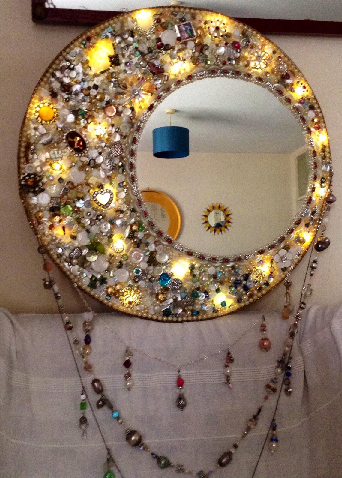 SOLD Large Mermaids Mirror With Lightssold Please Do Not Buy - Etsy