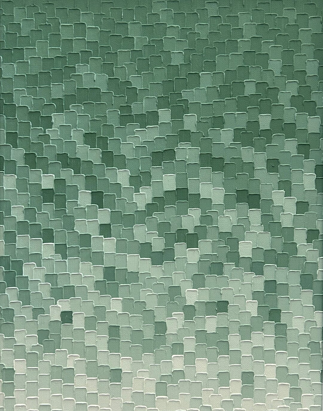 Ocean Mist Original High Texture, Minimalist, Abstract Oil Painting 16 ...