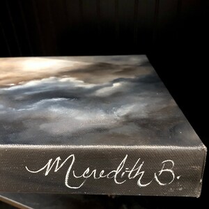 Storm Lights - Original Impressionist Stormscape | Cloudscape | Nature Oil Painting by Meredith ...
