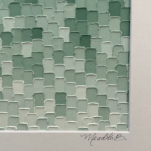 Ocean Mist Original High Texture Minimalist Abstract Oil - Etsy