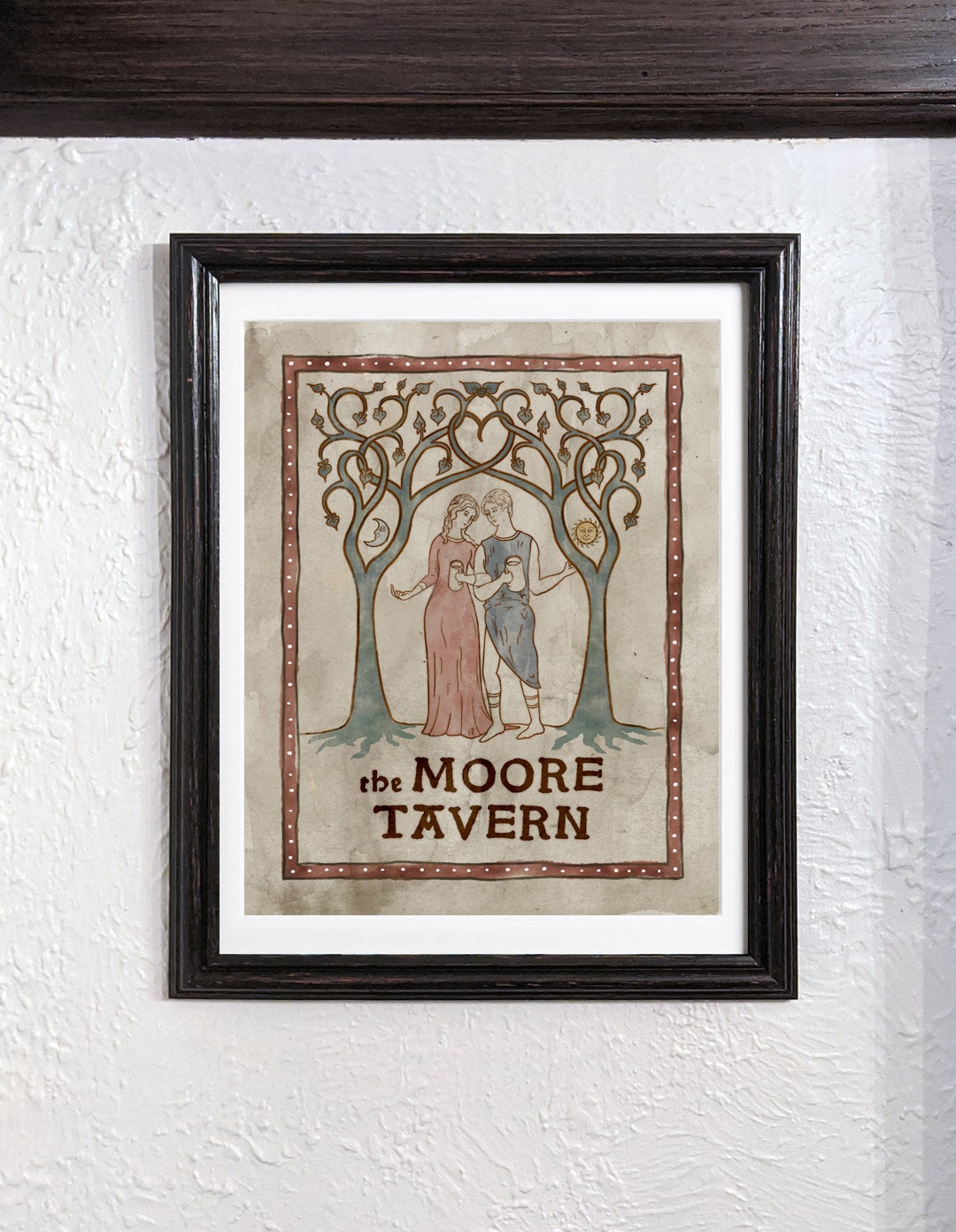 Custom Medieval Pub Sign, Digital File, Printable Wall Art - Etsy