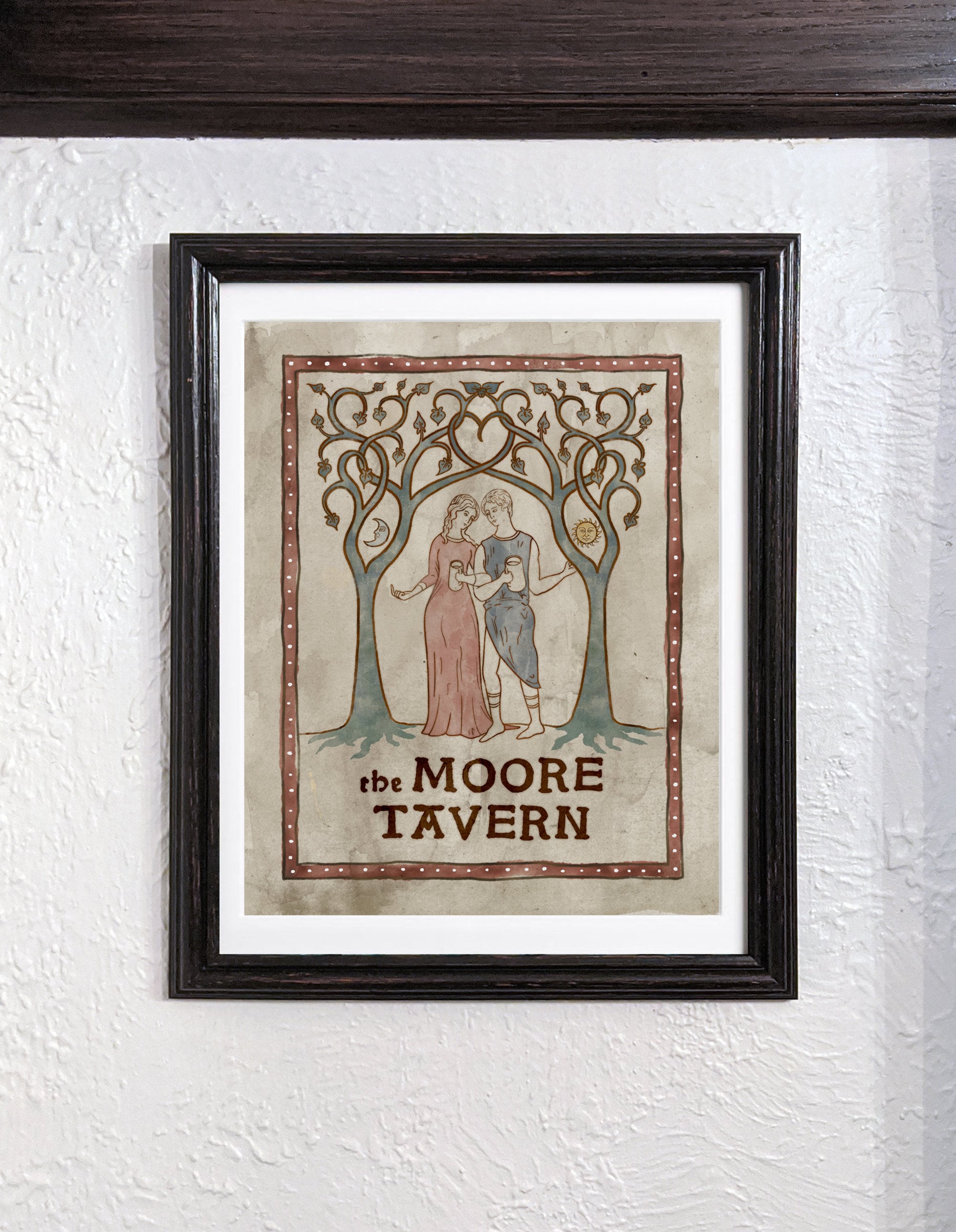 Custom Medieval Pub Sign, Digital File, Printable Wall Art - Etsy