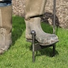 Metal Wigwam Bean Poles Garden Sweet Pea Plant Support Obelisk. 143cm ...