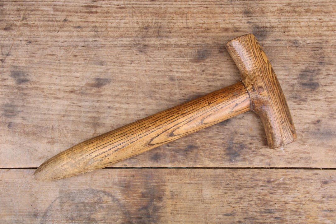 Vintage Old Wooden Garden Dibber. Garden Tool. Potting Shed Decor. 2 - Etsy