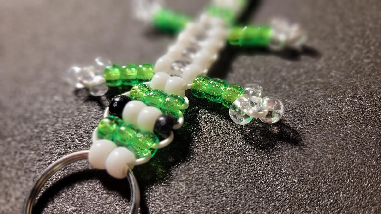 High Quality Lizard Pony Bead Pet on Key Ring/perfect Valentines Gift ...