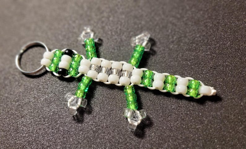 High Quality Lizard Pony Bead Pet on Key Ring/perfect Valentines Gift ...